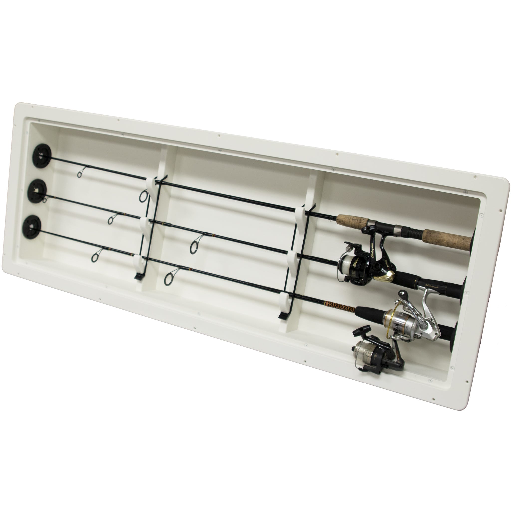 Gunwale Fishing Rod Storage | Horizontal Rod Holders